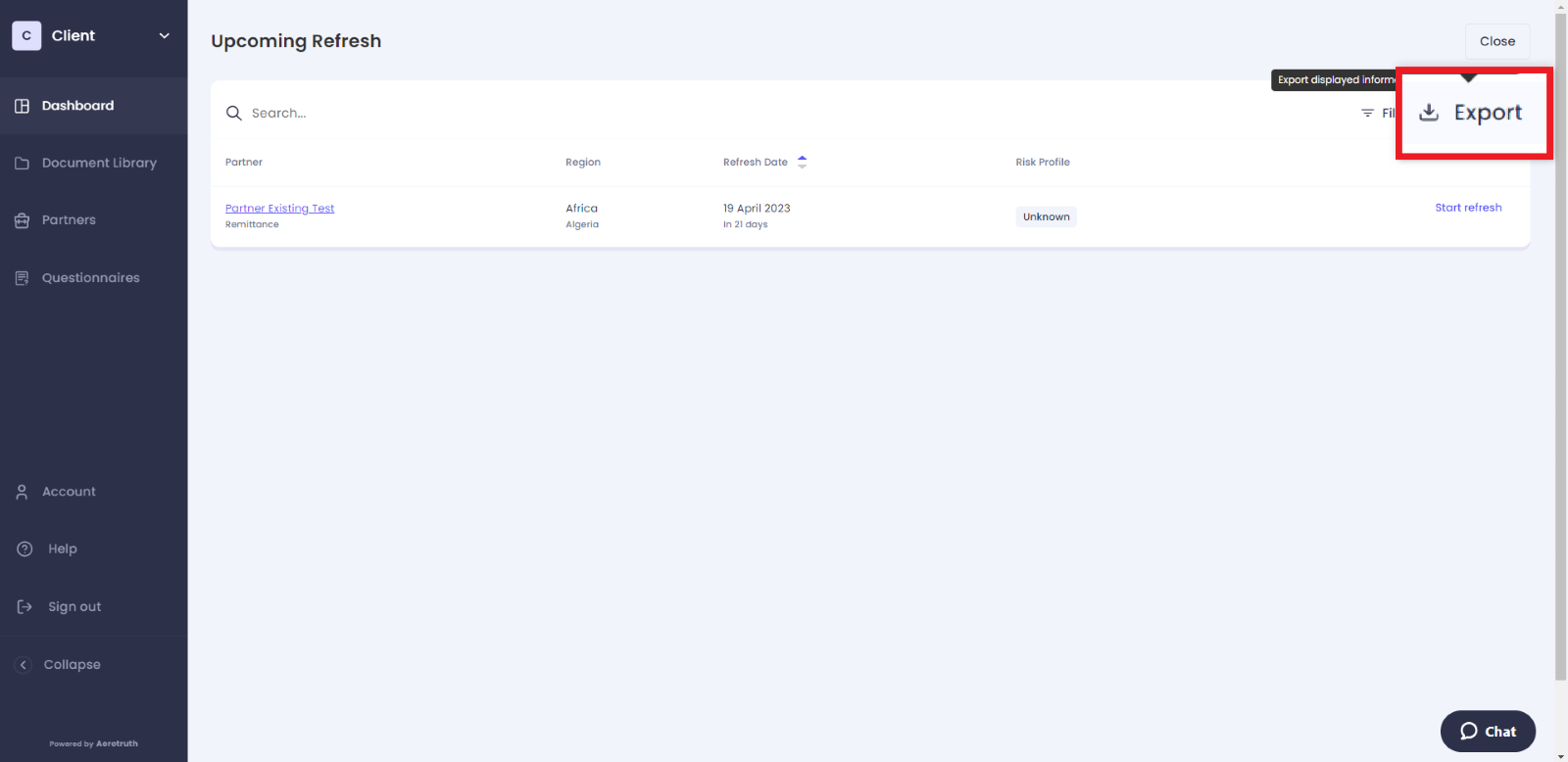 Exporting Reports Aerotruth Knowledgebase